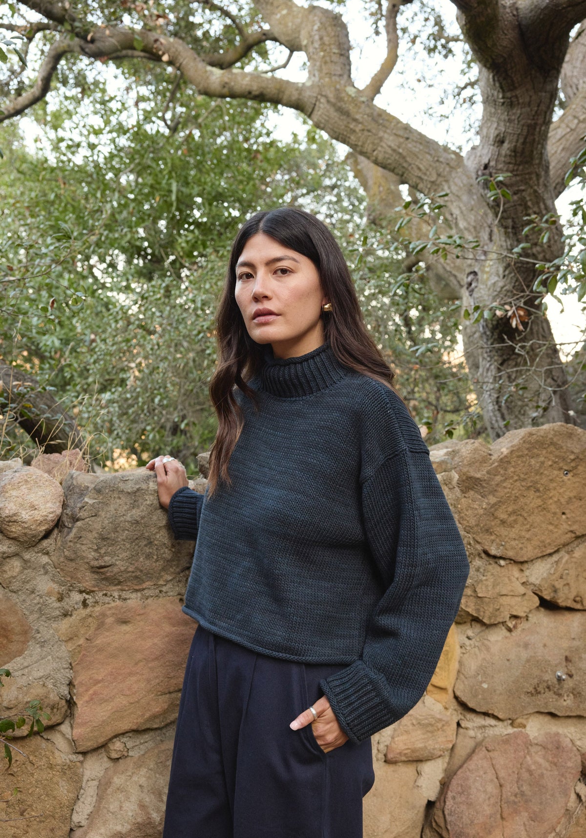 Nogal Dyed Cotton Knitwear – First Rite Clothing